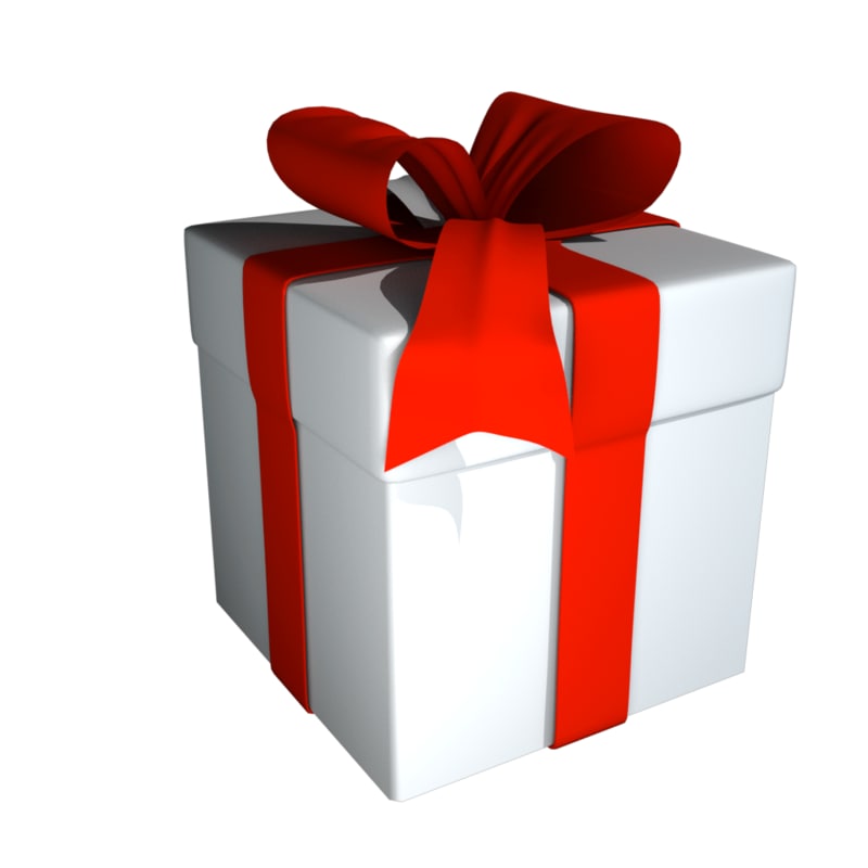 Gift model - TurboSquid 1167525