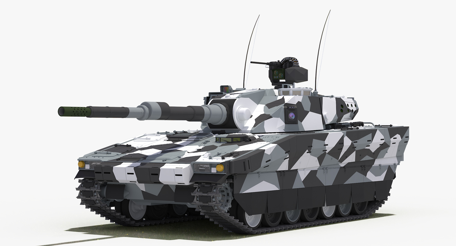Cv90 120-t light tank 3D model - TurboSquid 1167618