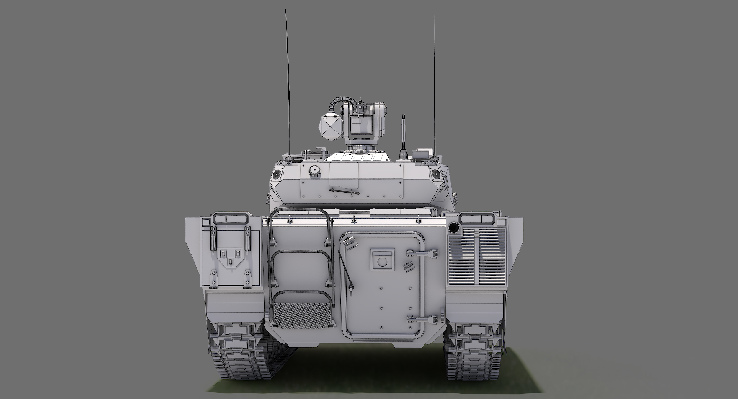 Cv90 120-t light tank 3D model - TurboSquid 1167618