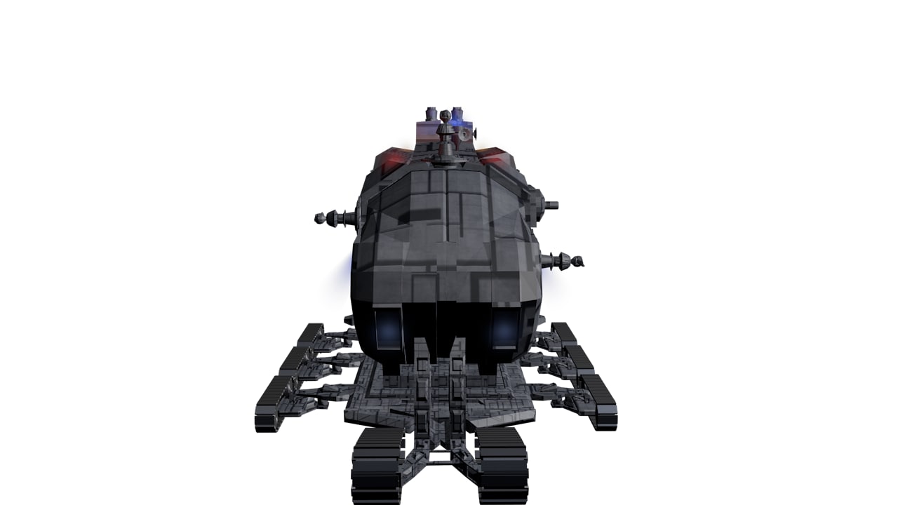 Space tank 3D model - TurboSquid 1167645