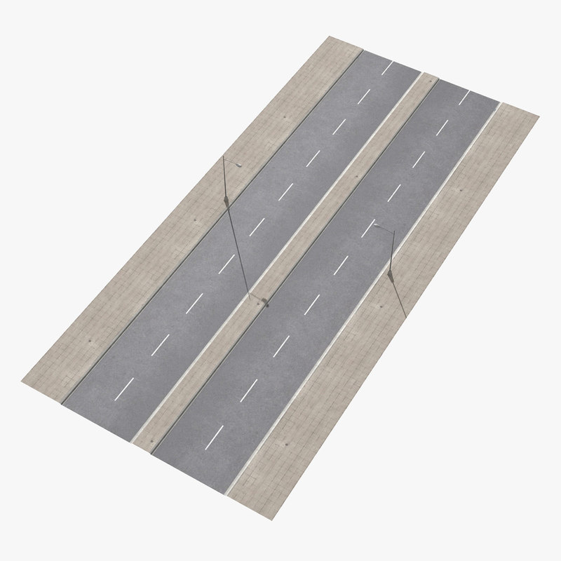 Highway road street lamps model - TurboSquid 1167691