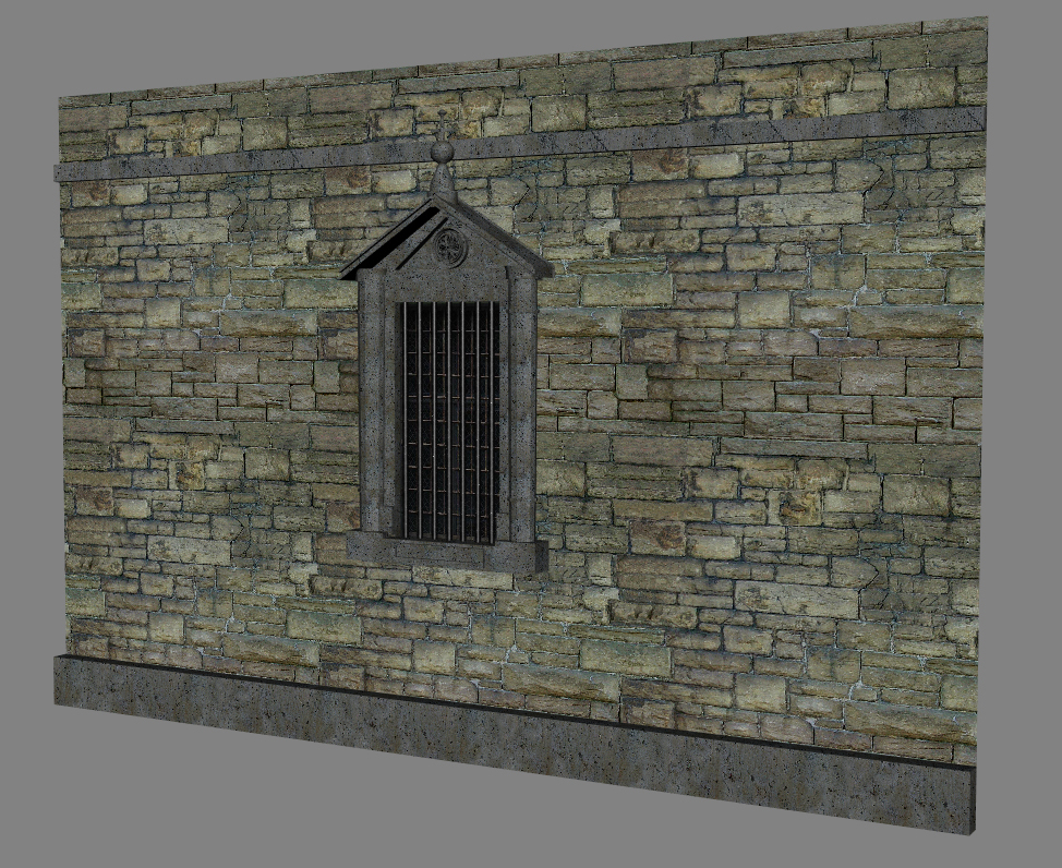 3D window medieval castle - TurboSquid 1168101