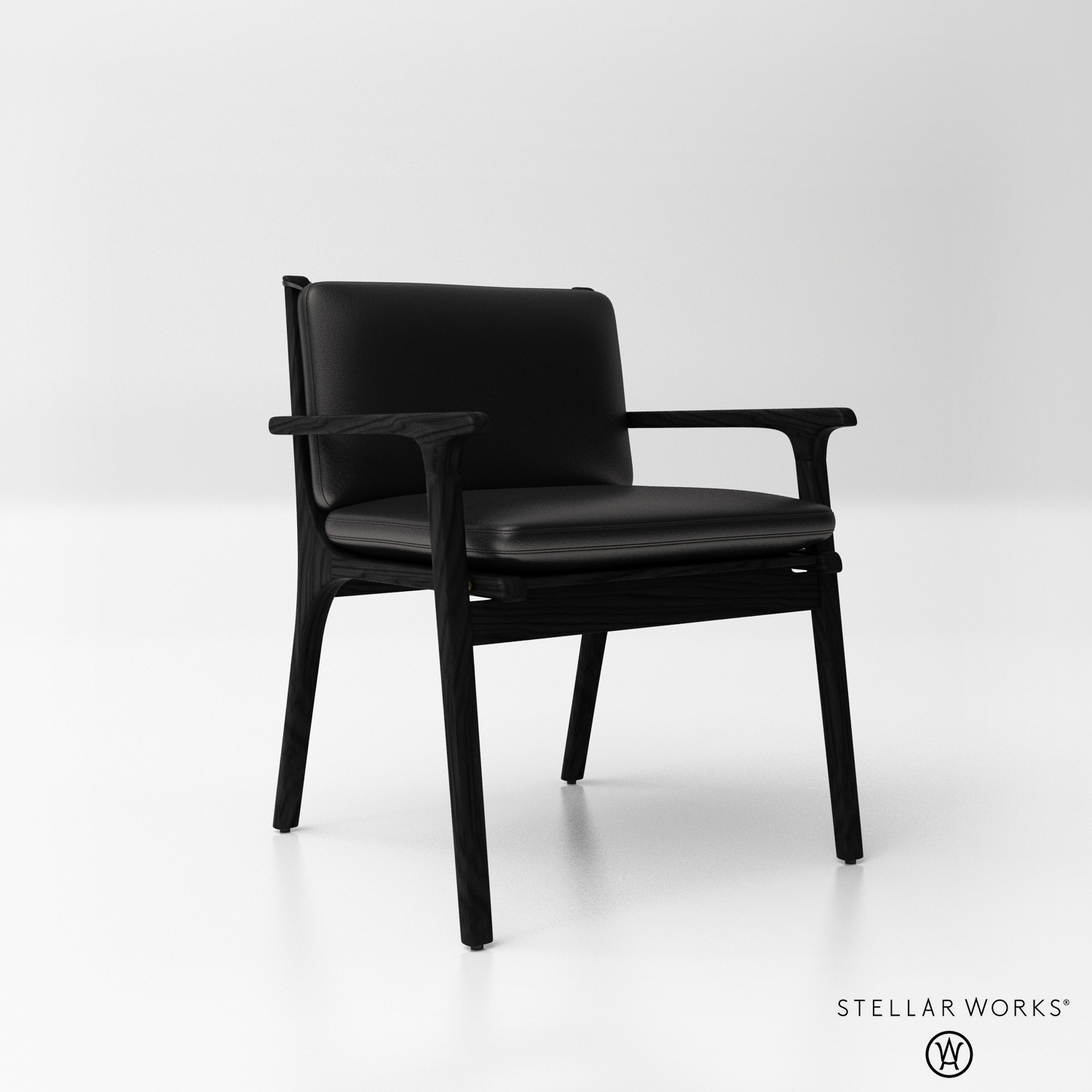 Stellar Works Ren Jantar ArmChair Modelo 3D - TurboSquid 1168132