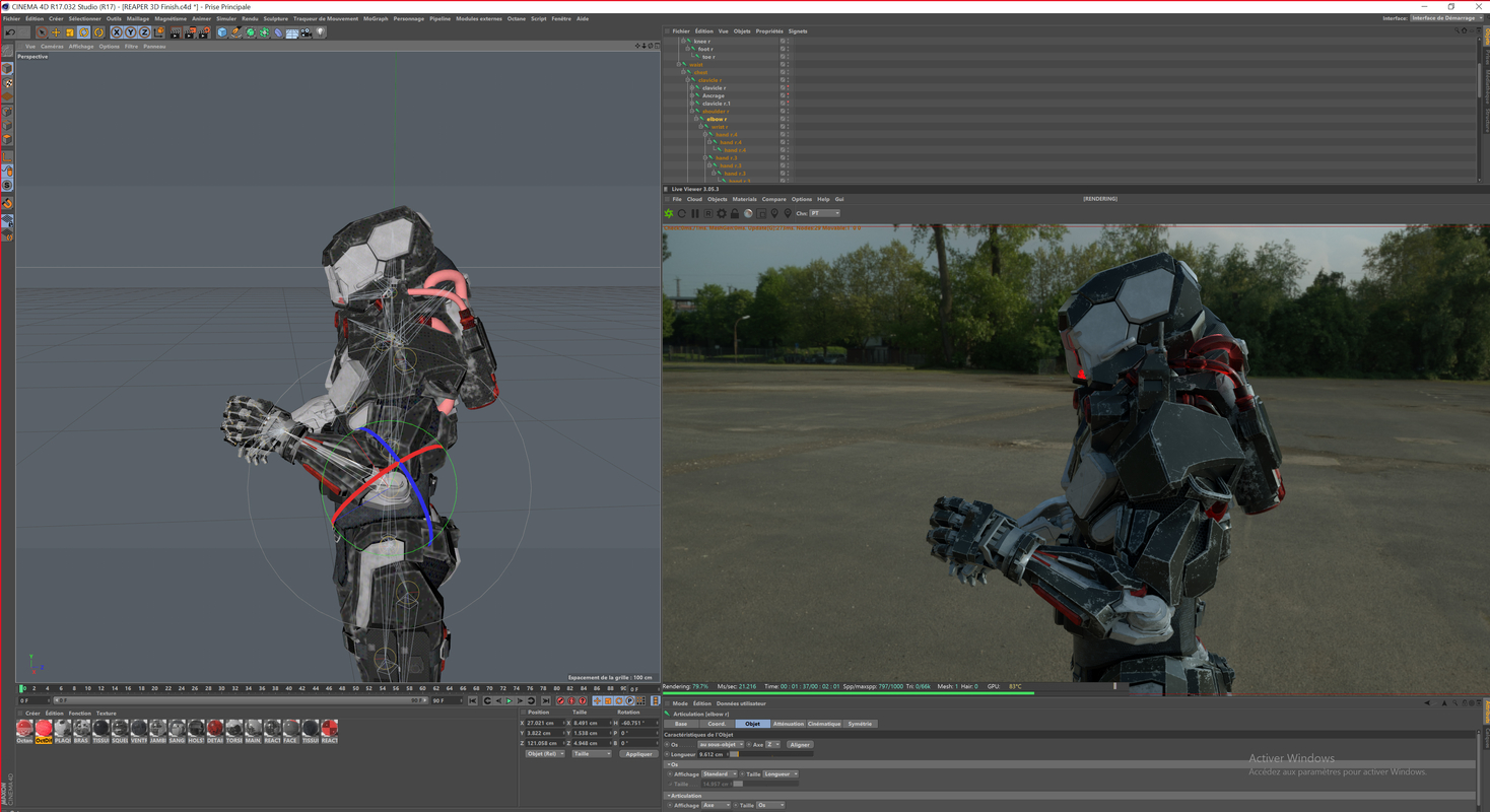Reaper bo3 rigged 3D model - TurboSquid 1168187