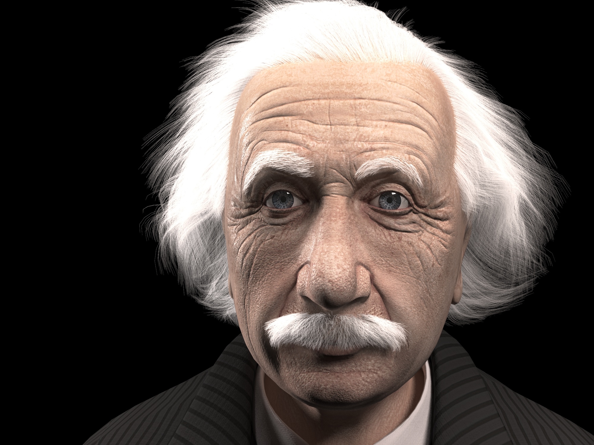 3D albert einstein - TurboSquid 1168221