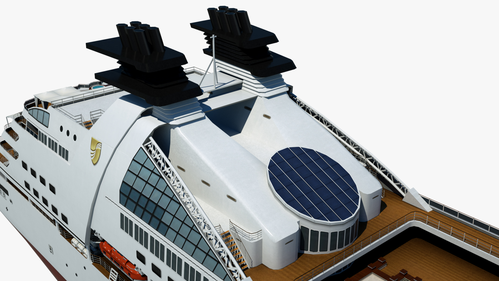 Cruise seabourn sojourn ship 3D model - TurboSquid 1168301