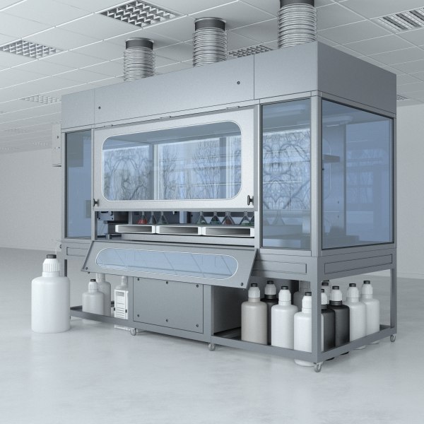 3D model lab furniture typical set - TurboSquid 1168316