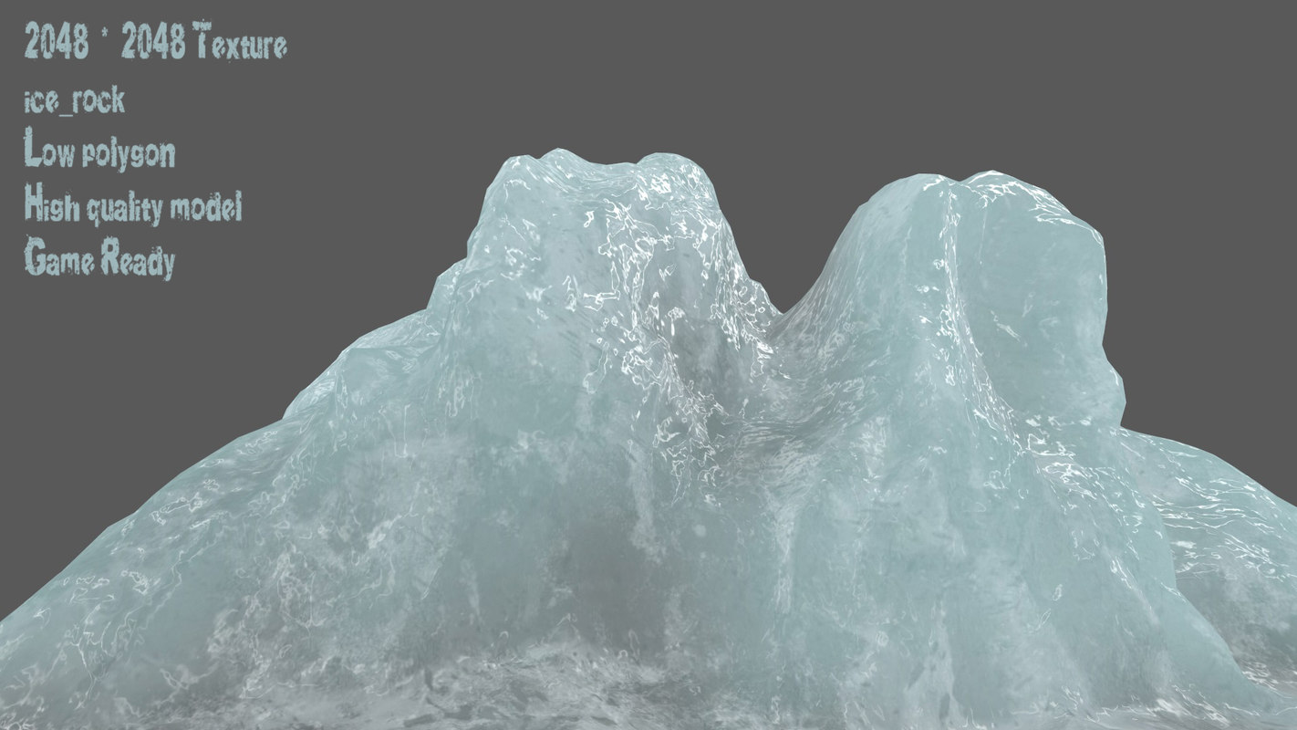 3D ice model - TurboSquid 1168365