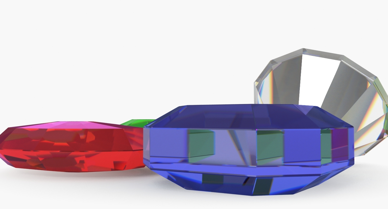 Gems 3D model - TurboSquid 1168472