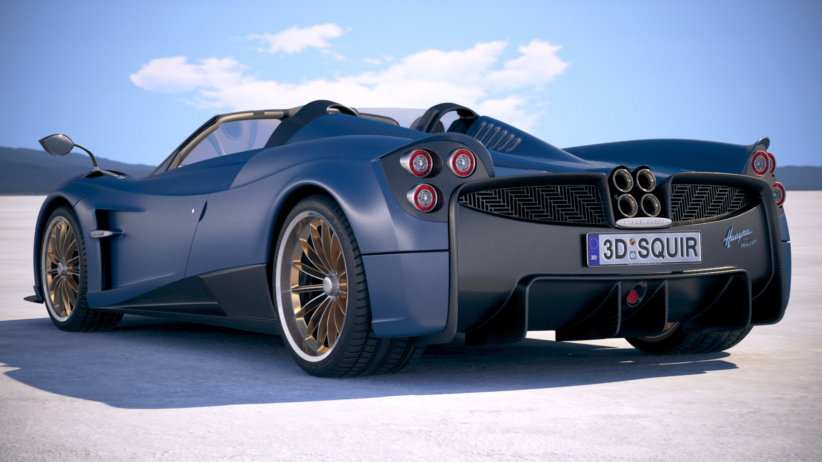 3D model pagani huayra roadster - TurboSquid 1168509