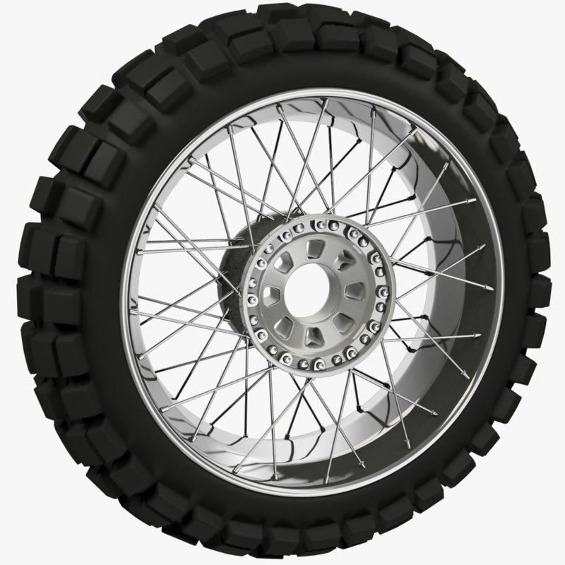 3D rear motorcycle wheel - TurboSquid 1168665