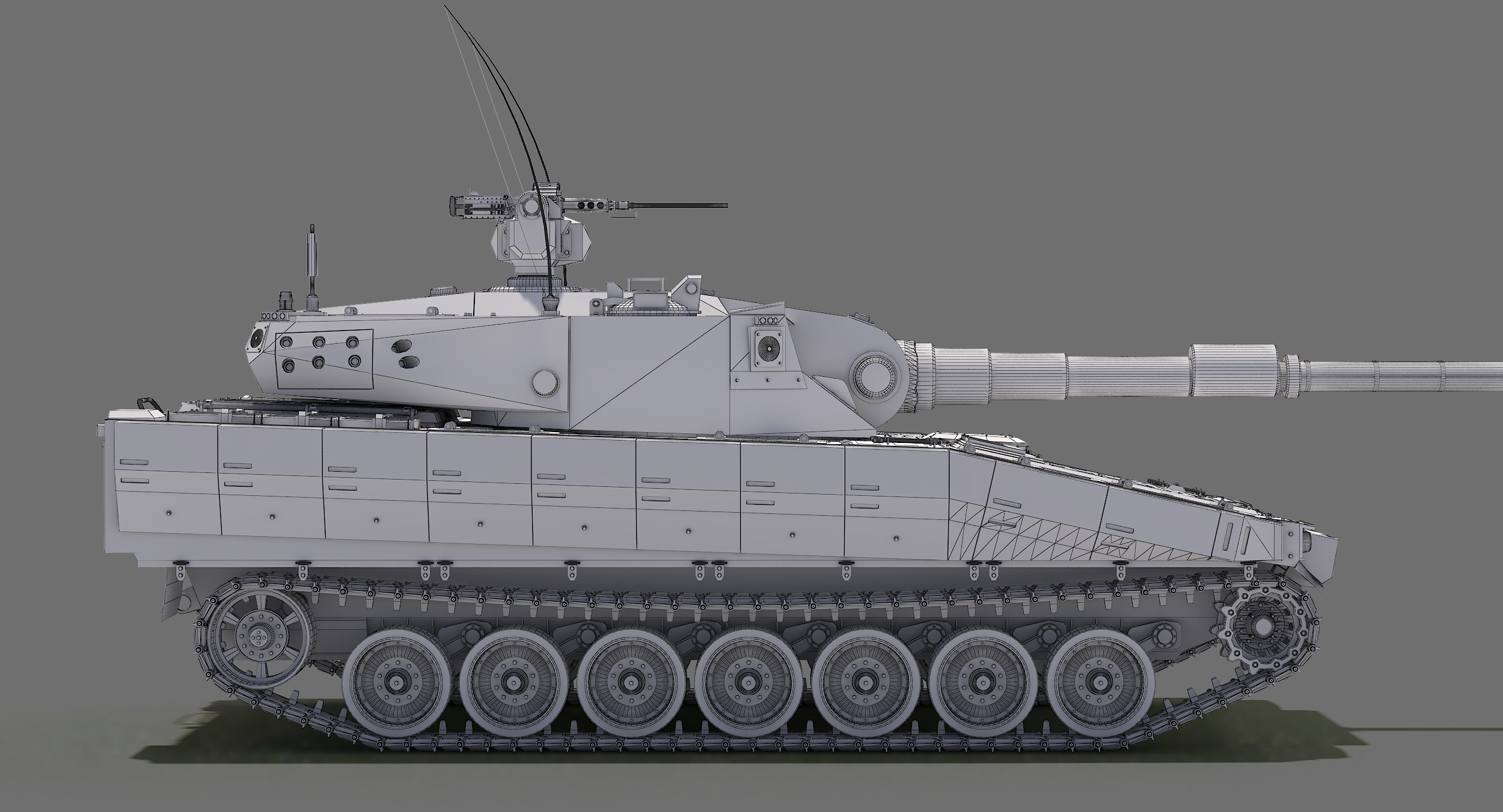 3D cv90 120-t light tank model - TurboSquid 1168784
