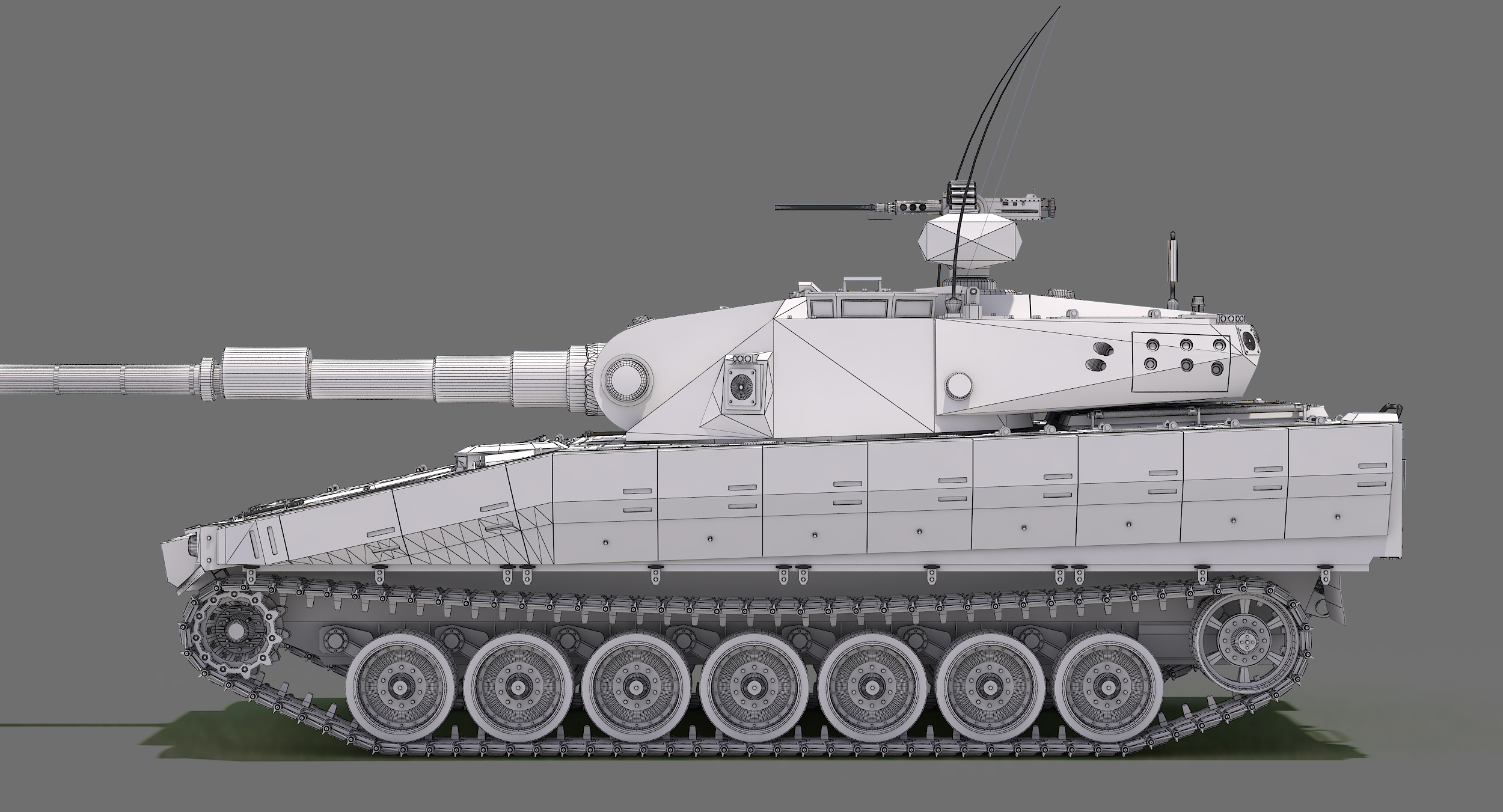 3D cv90 120-t light tank model - TurboSquid 1168784