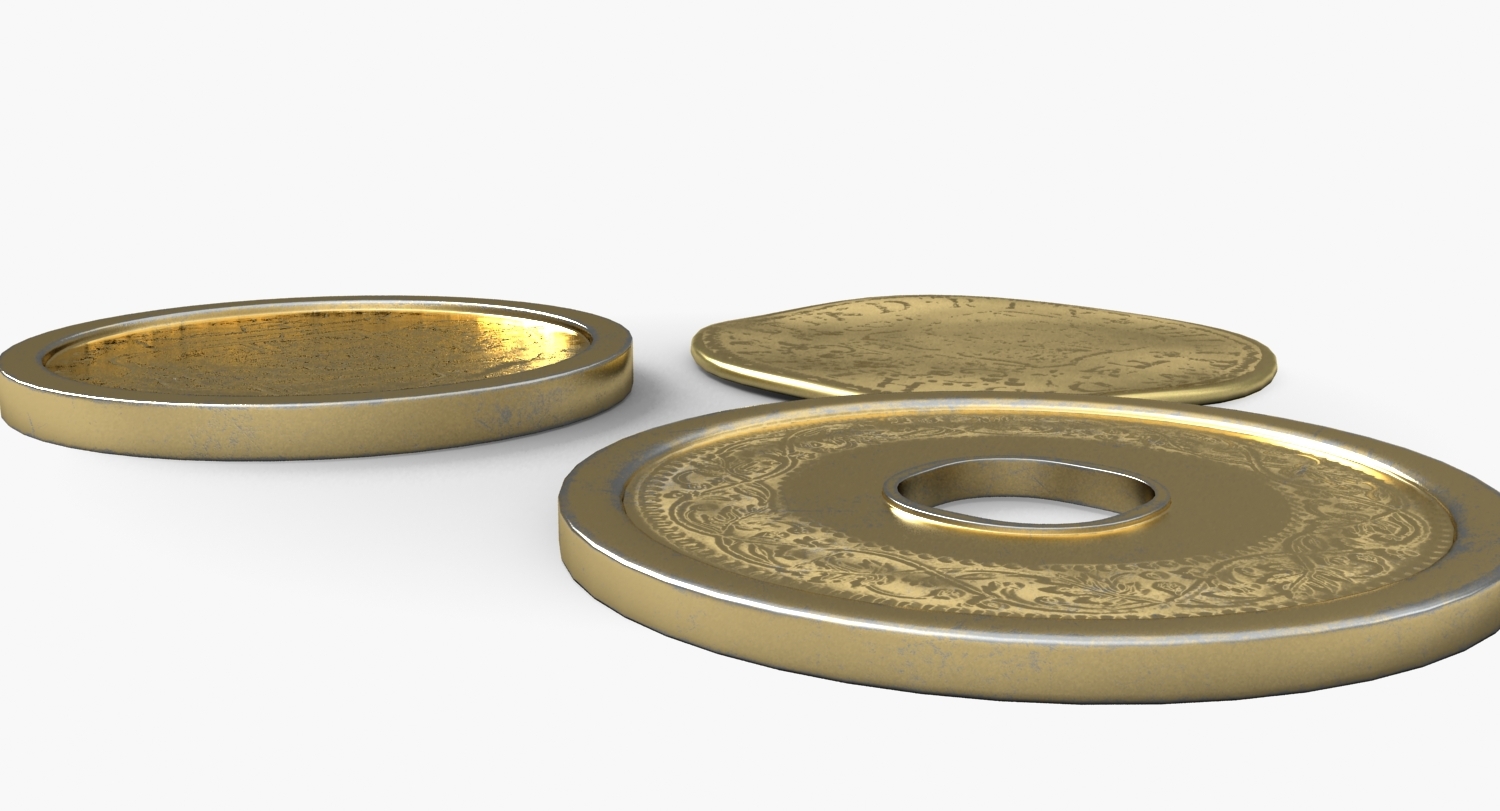 Coin 3D model - TurboSquid 1168927
