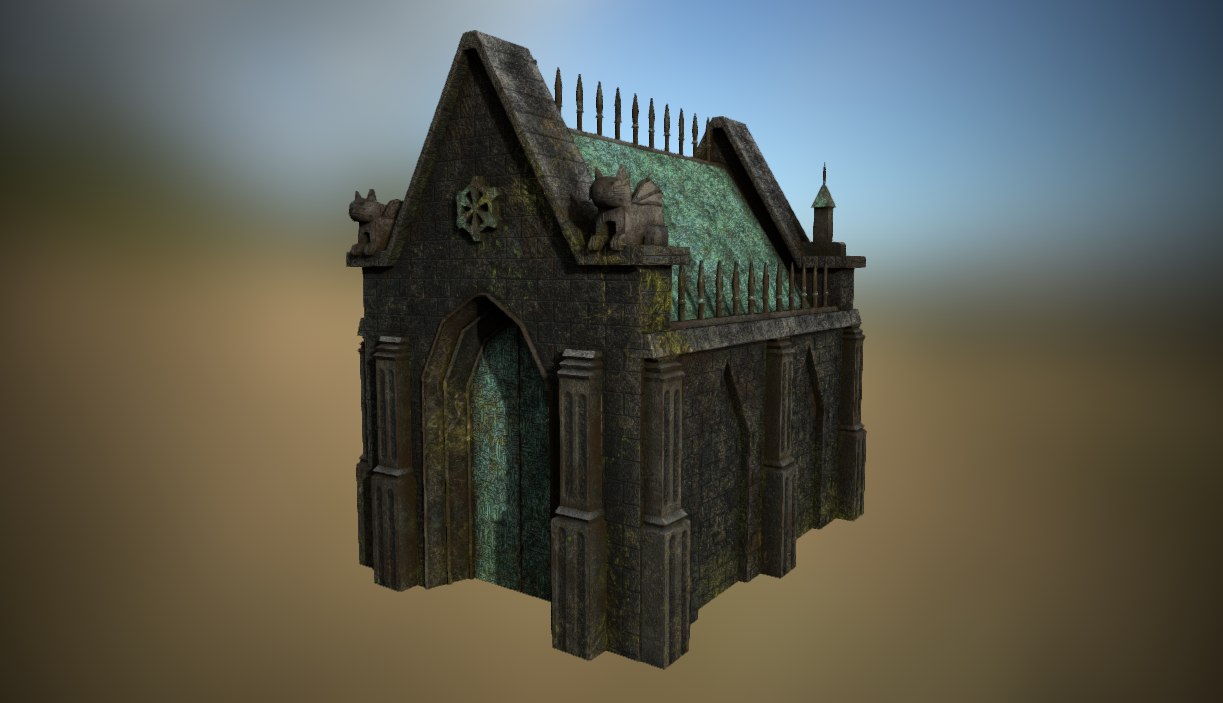 Steampunk cript 3D model - TurboSquid 1168948