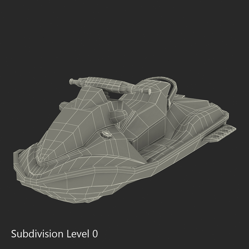 Jet ski 3D model - TurboSquid 1169049