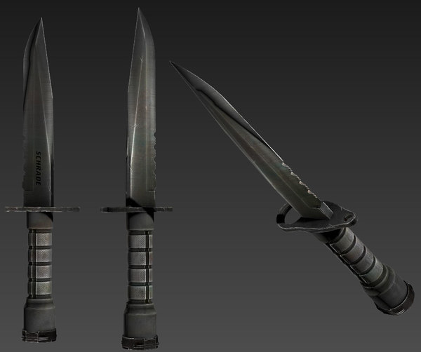 Bayonet 3D Models for Download | TurboSquid