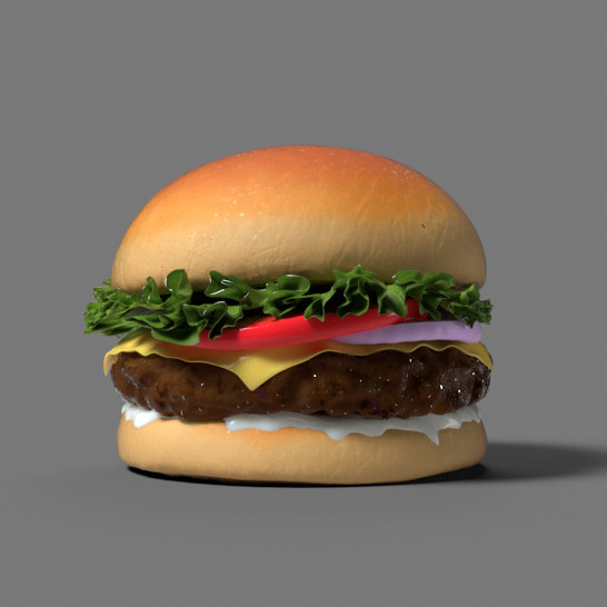 Burger 3D model - TurboSquid 1169246