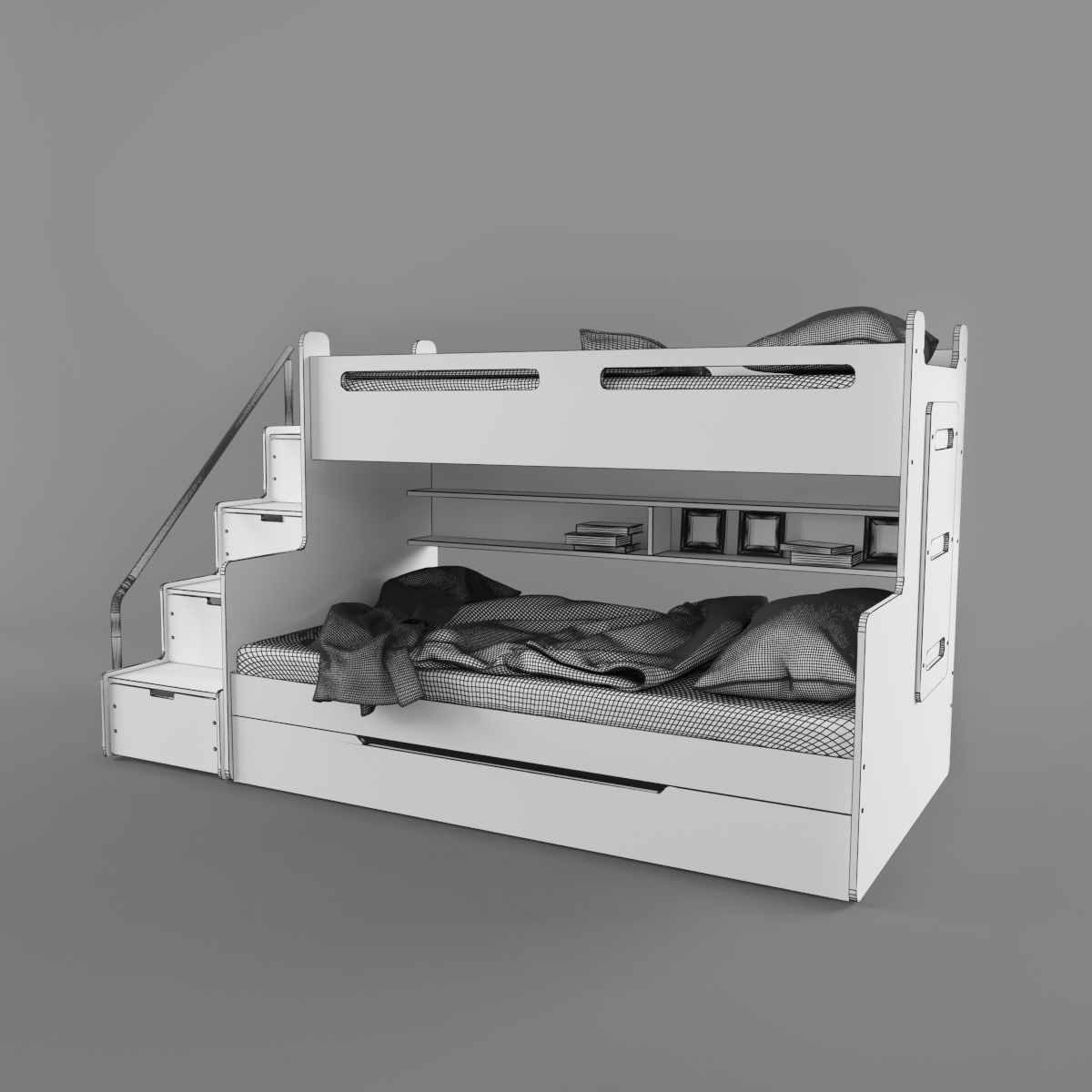 3D model bed bms group 3 - TurboSquid 1169384