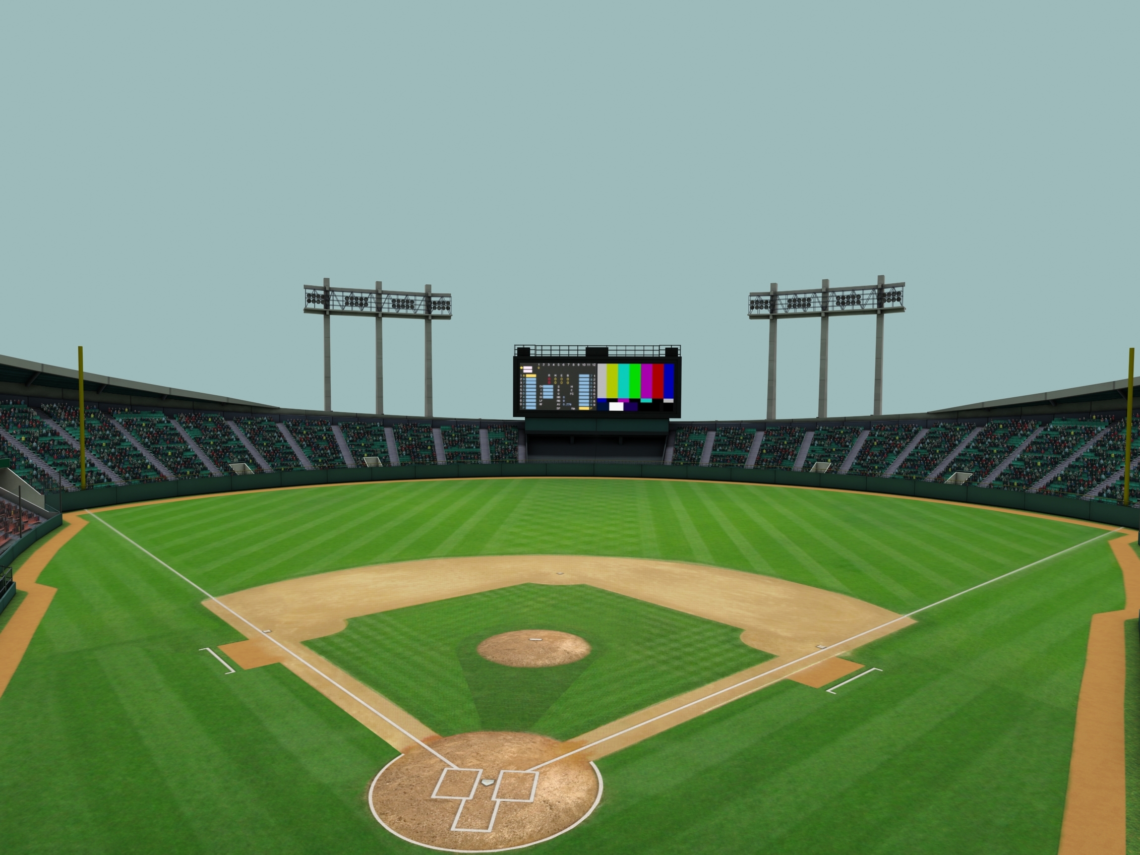 Baseball stadium 3D model - TurboSquid 1169387