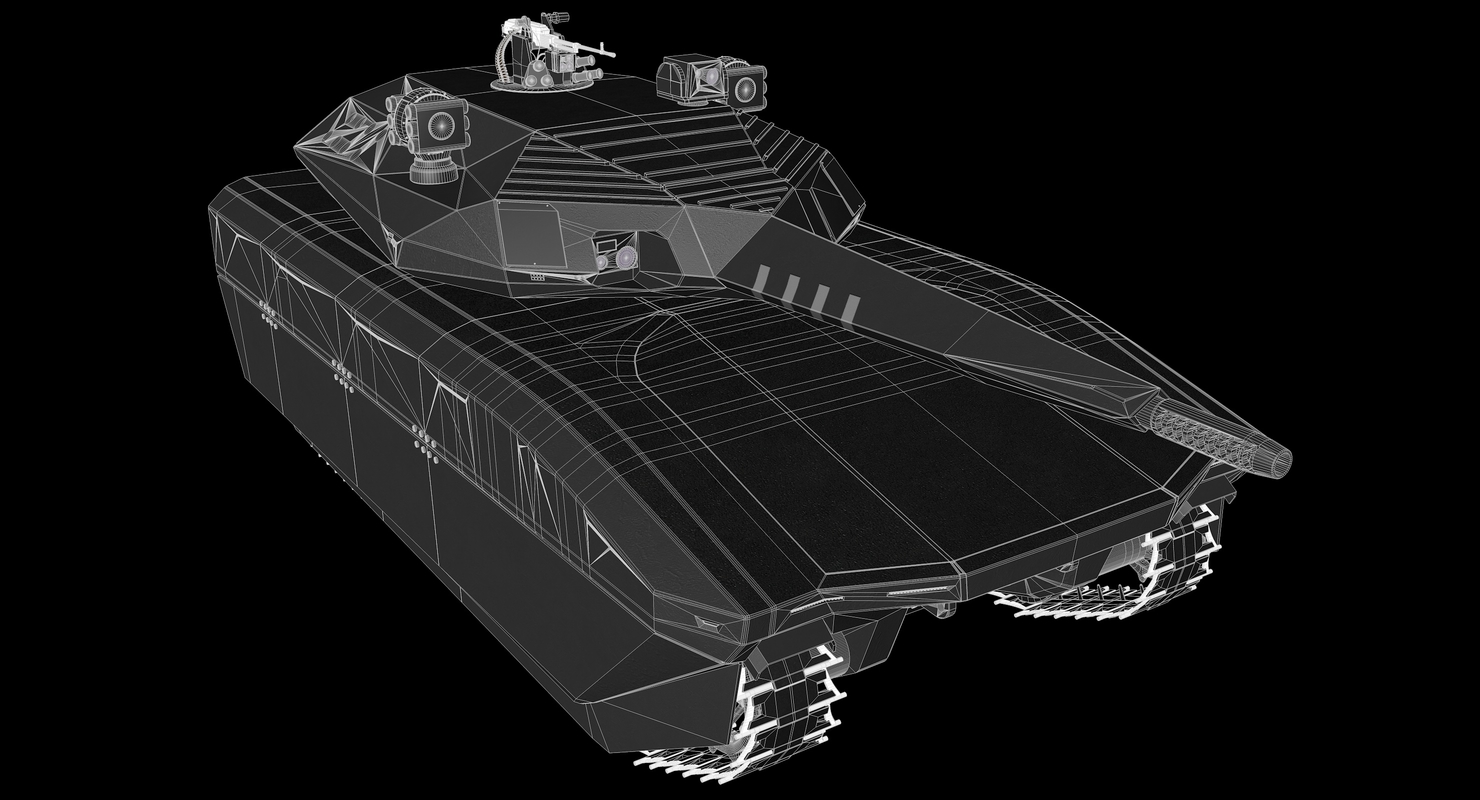 3D model modern tank pl-01 - TurboSquid 1169486