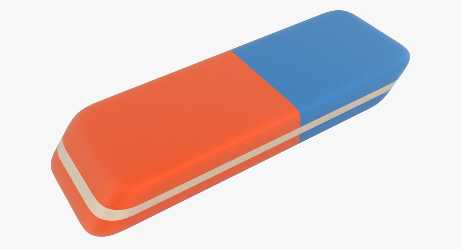 Realistic eraser model - TurboSquid 1169548