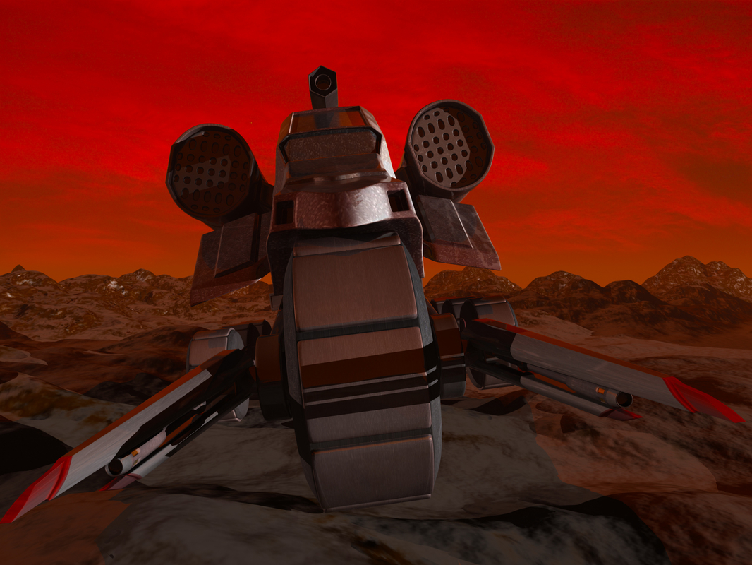 Mars buggy 3D - TurboSquid 1169639