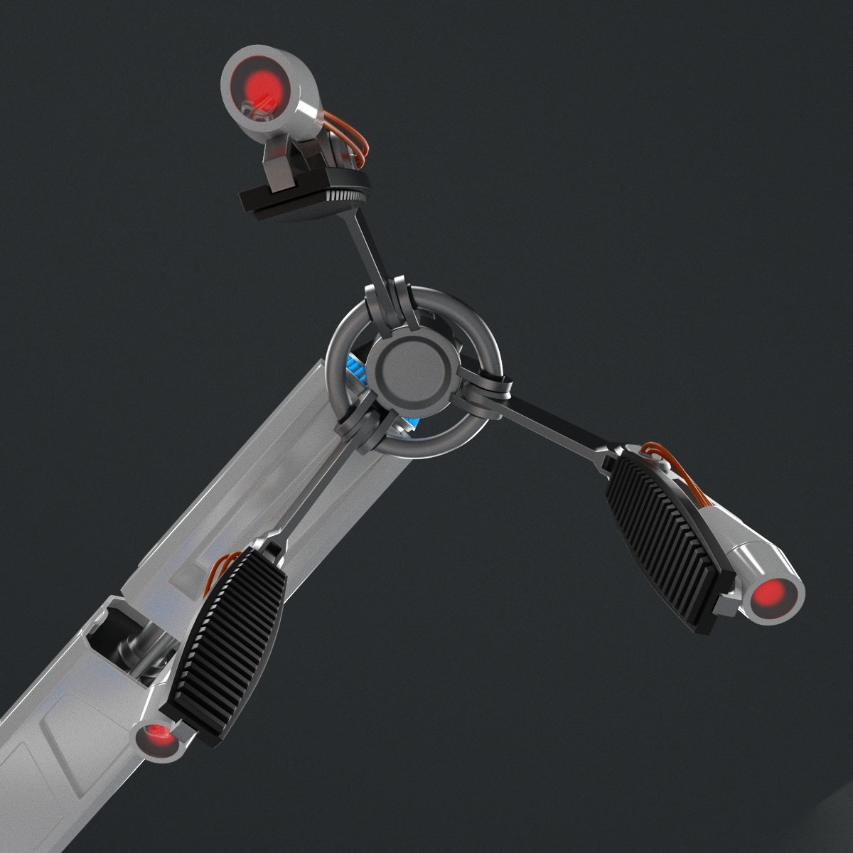 3D futuristic robotic arm rigged - TurboSquid 1169725