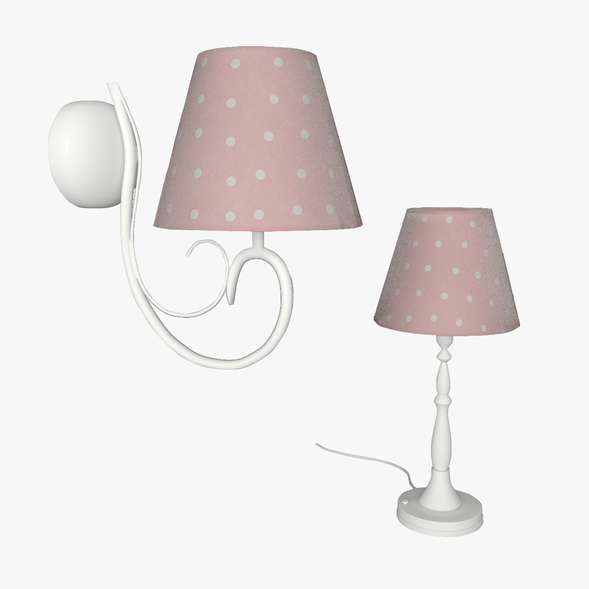 Lamp sconce table 3D - TurboSquid 1169754
