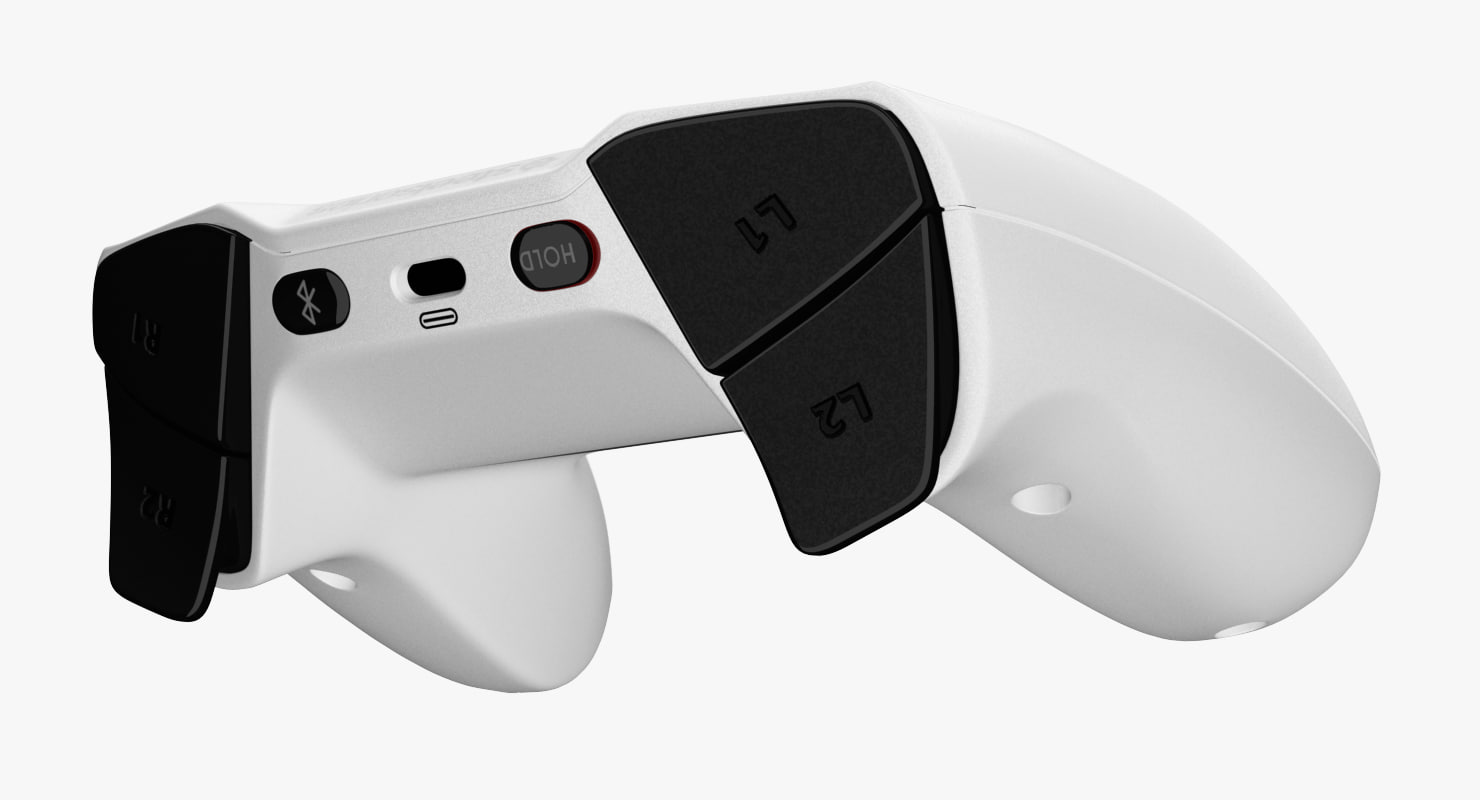 Steelseries nimbus wireless gaming 3D - TurboSquid 1169858