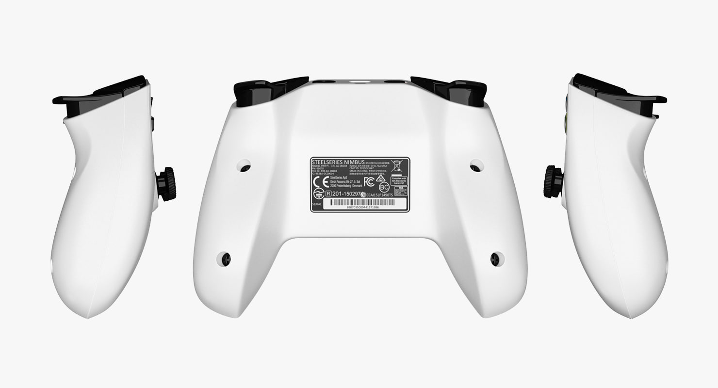 Steelseries nimbus wireless gaming 3D - TurboSquid 1169858