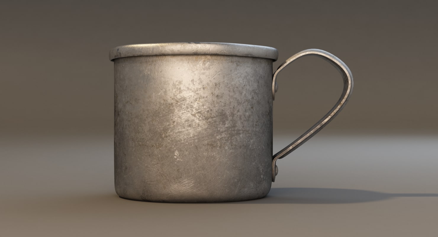 Old cup 3D model - TurboSquid 1169941