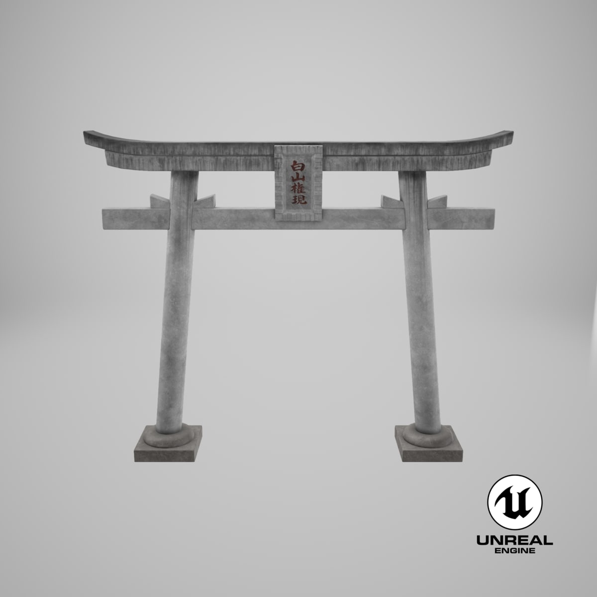Japanese-temple-gate 3D model - TurboSquid 1169981