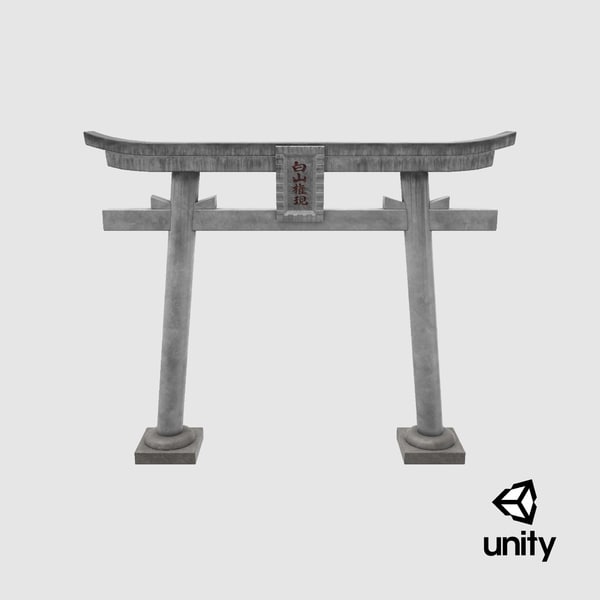 Japanese-temple-gate 3D model - TurboSquid 1169981