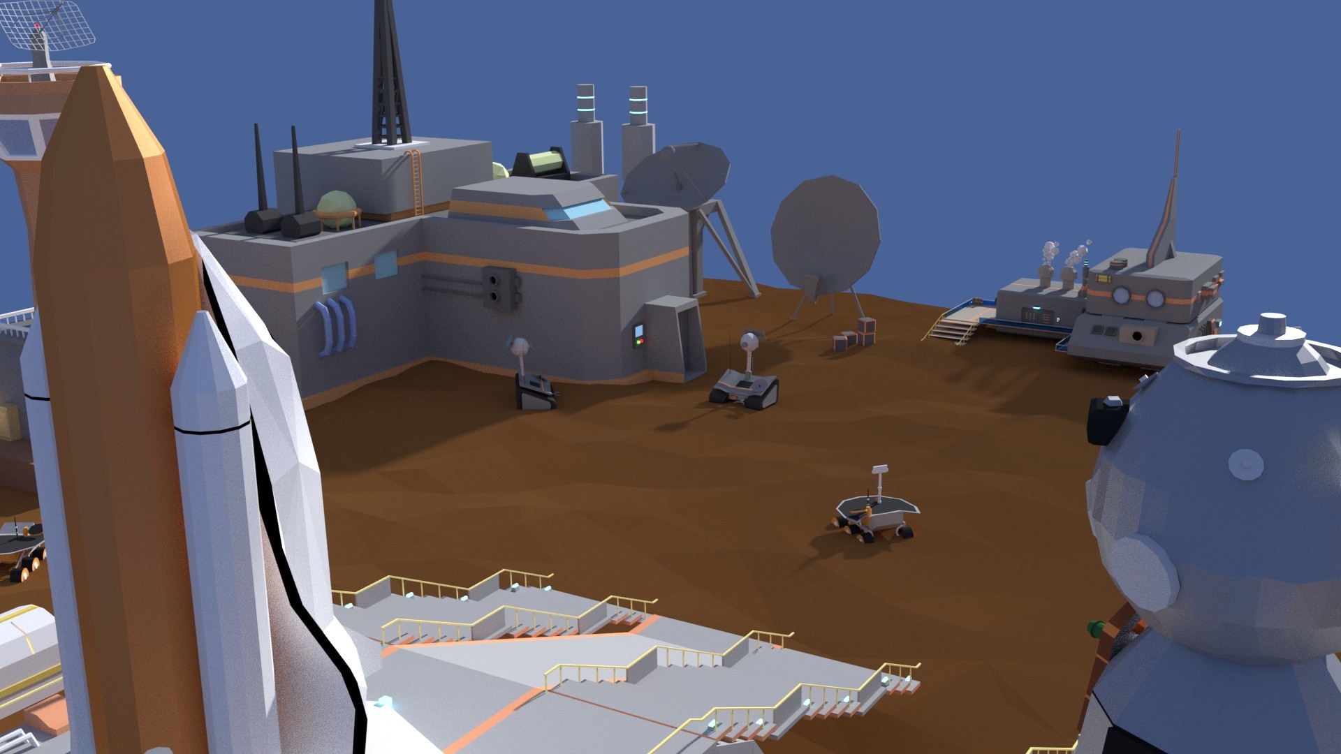 Space colony 3D - TurboSquid 1169998