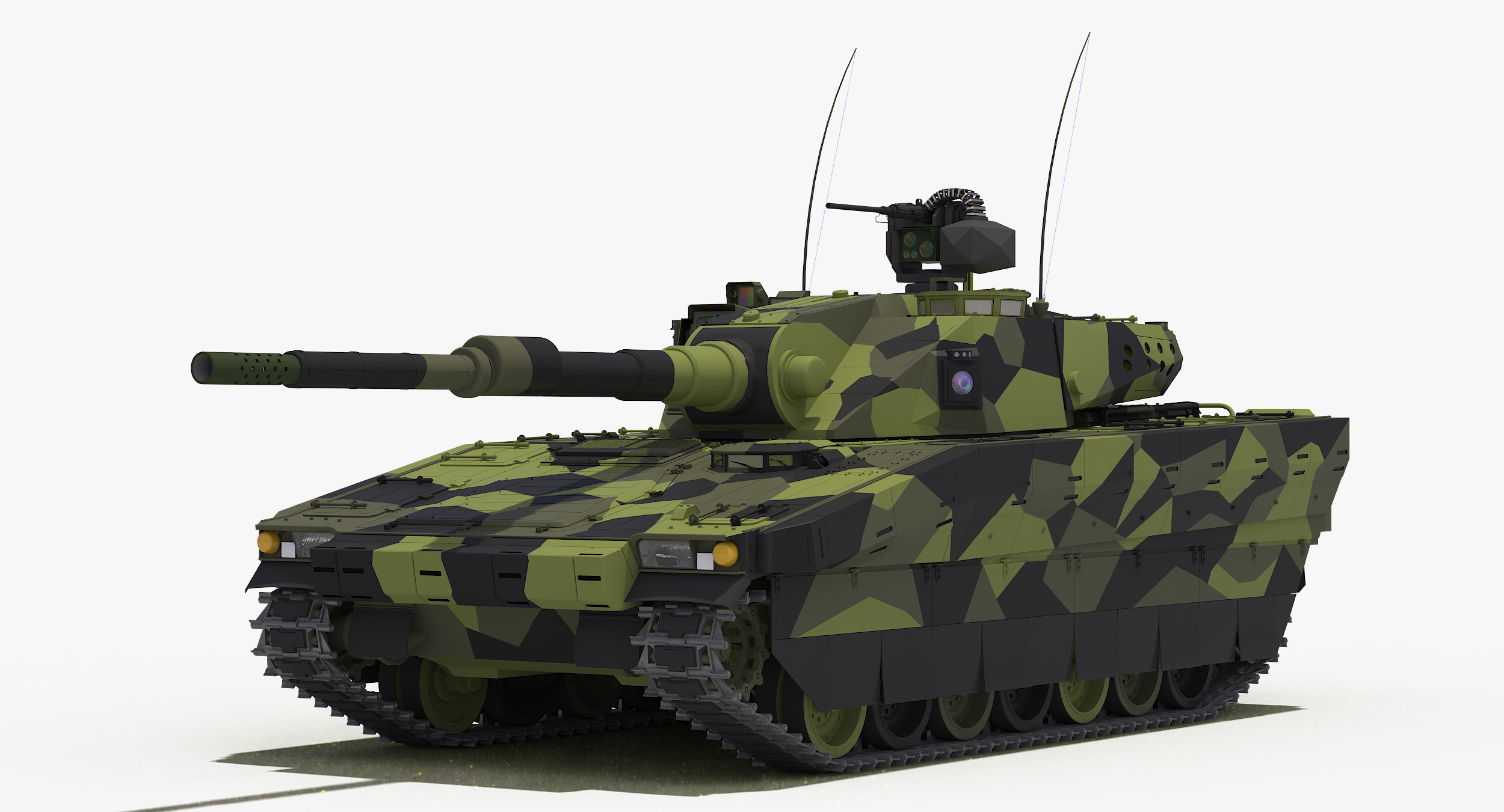 Cv90 120-t light tank 3D model - TurboSquid 1170096