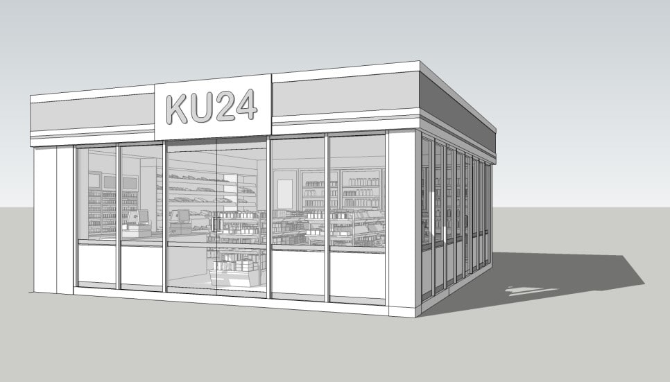 3D convenience store model - TurboSquid 1170248