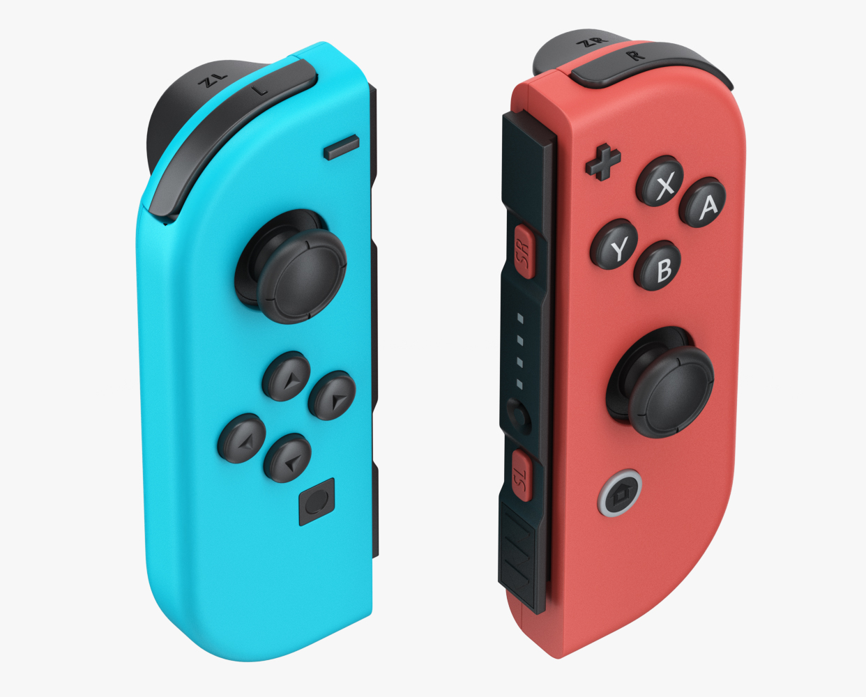 3D nintendo switch console joycon - TurboSquid 1170285