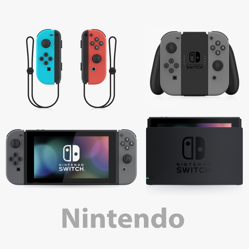 3D nintendo switch complete model - TurboSquid 1170449