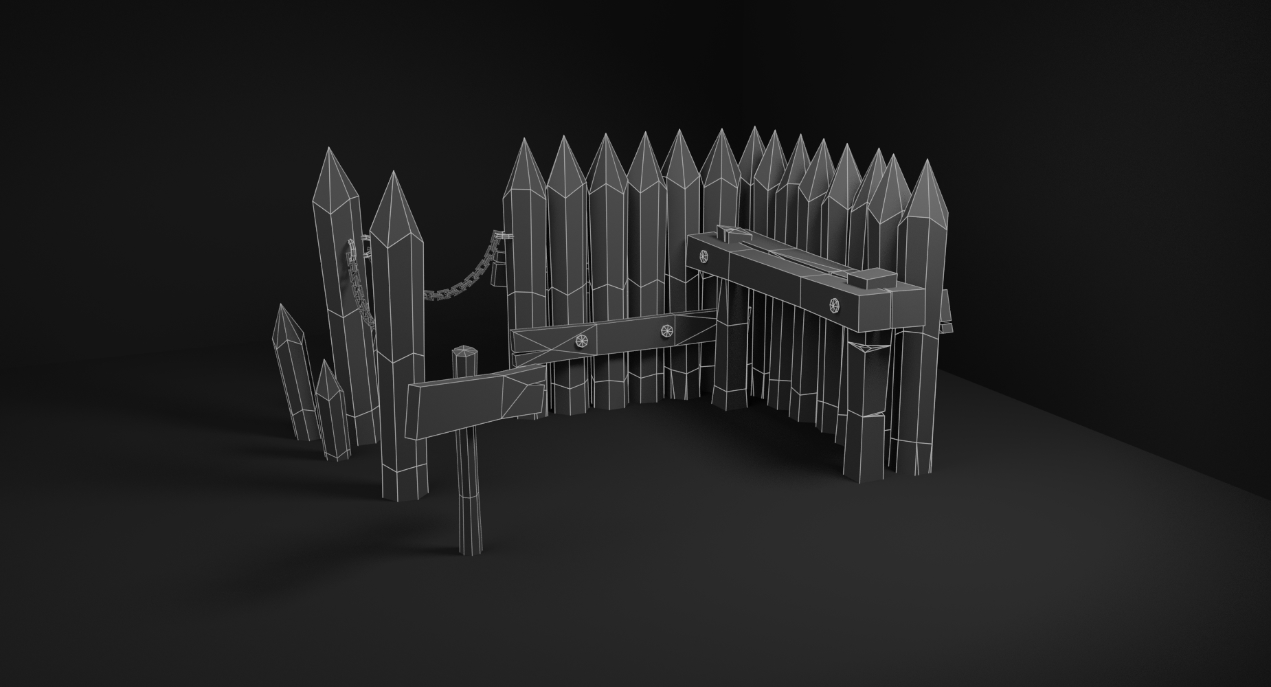 Modular set 3D model - TurboSquid 1170473