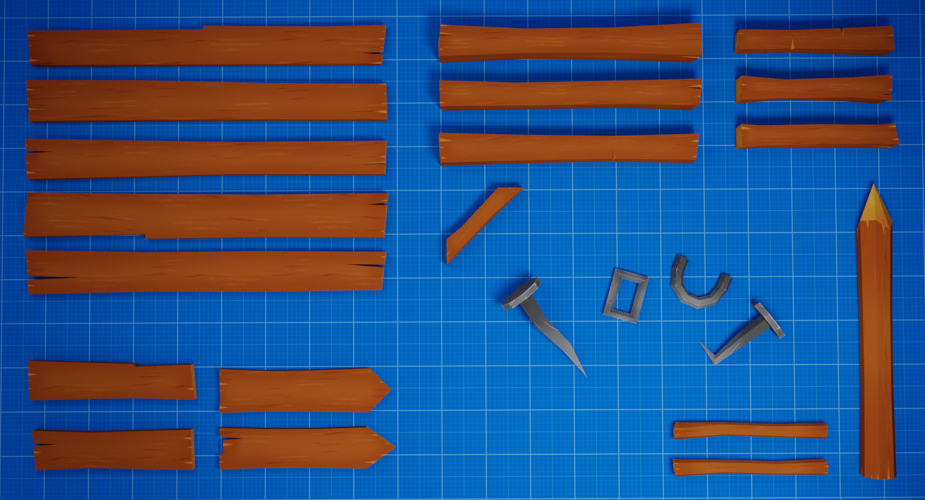 Modular set 3D model - TurboSquid 1170473