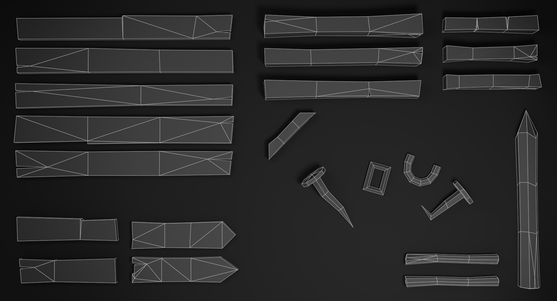 Modular set 3D model - TurboSquid 1170473