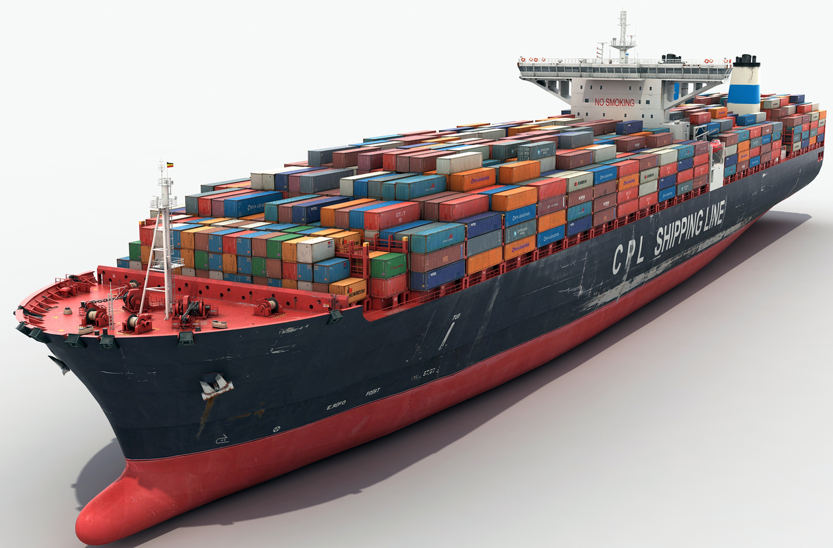 Container ships 3D - TurboSquid 1170596