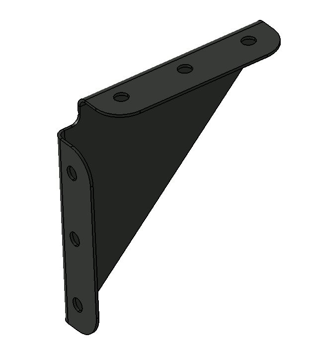 3D stiffener bracket - TurboSquid 1170606