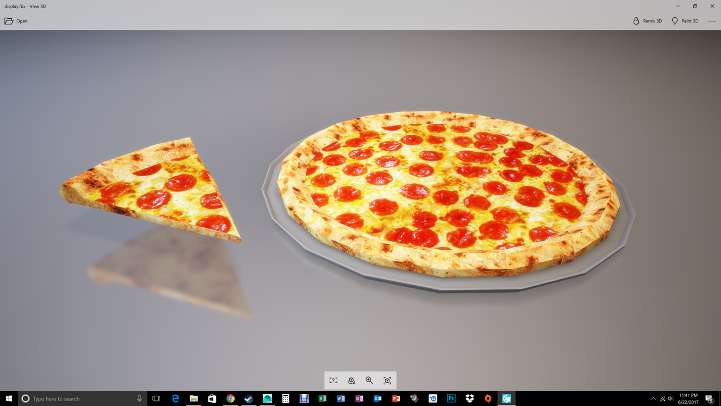 Pizza 3D model - TurboSquid 1170688