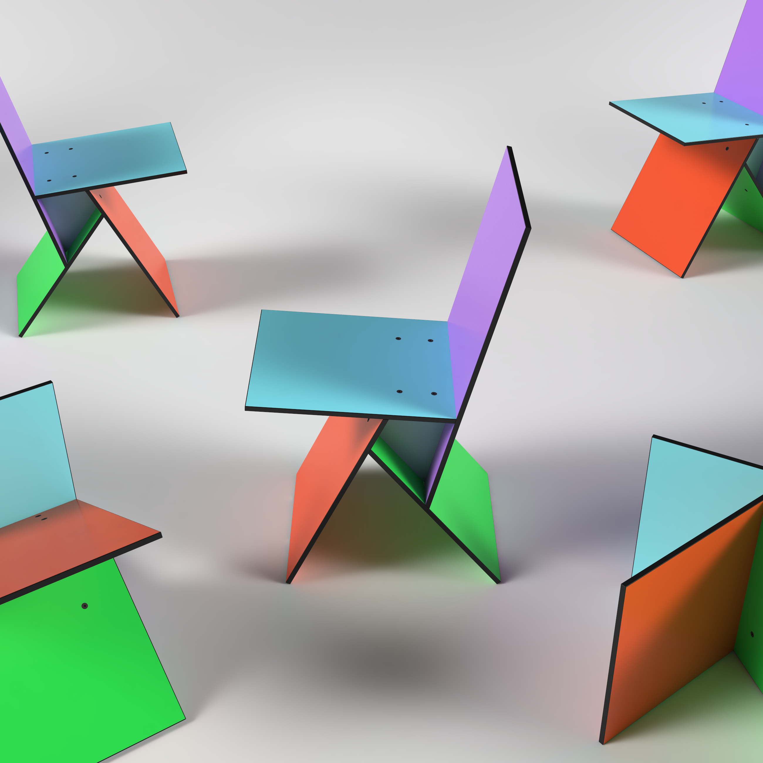 3D vilbert chair model - TurboSquid 1170713