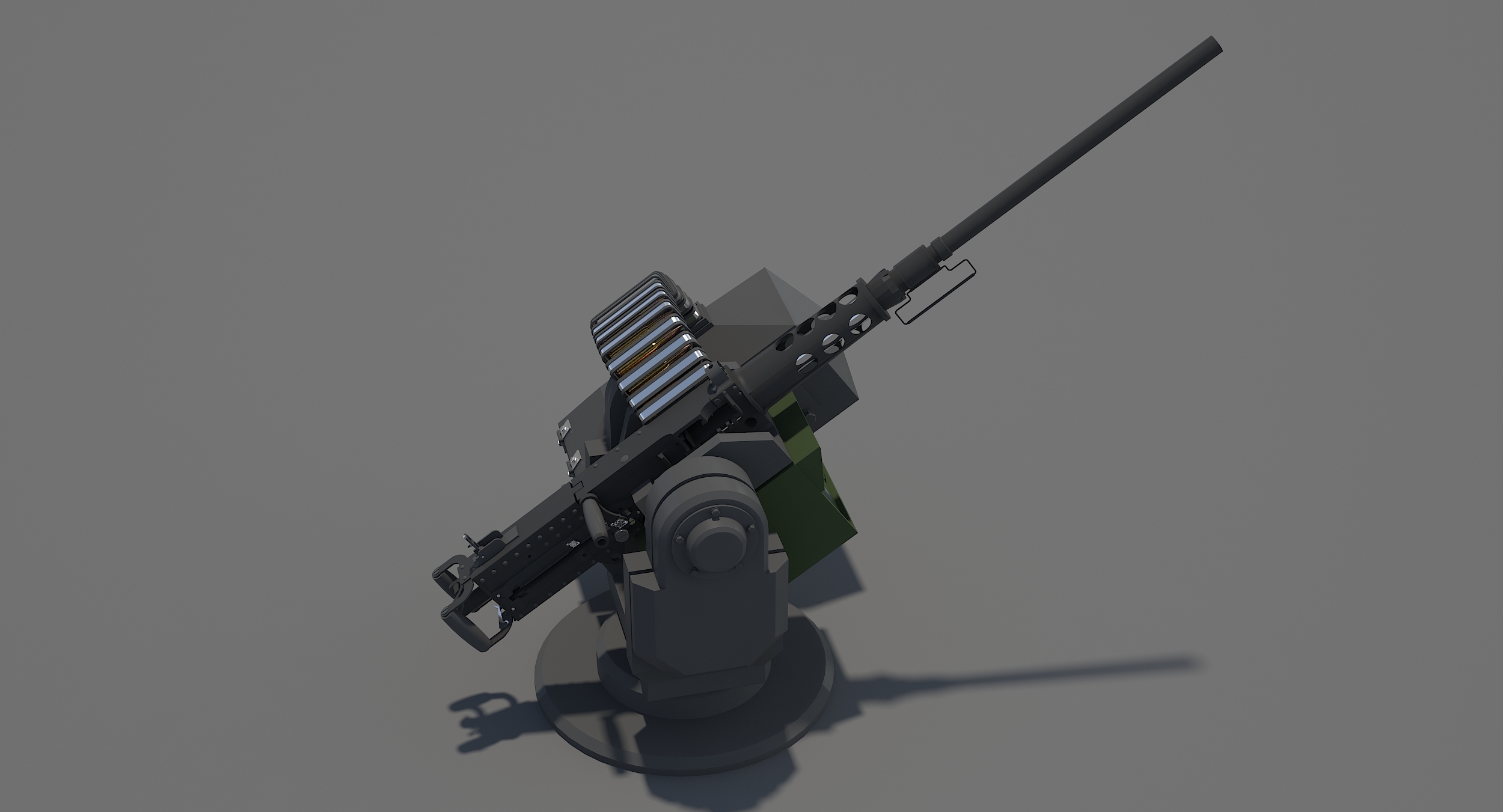 3D model m2 browning crows - TurboSquid 1170760