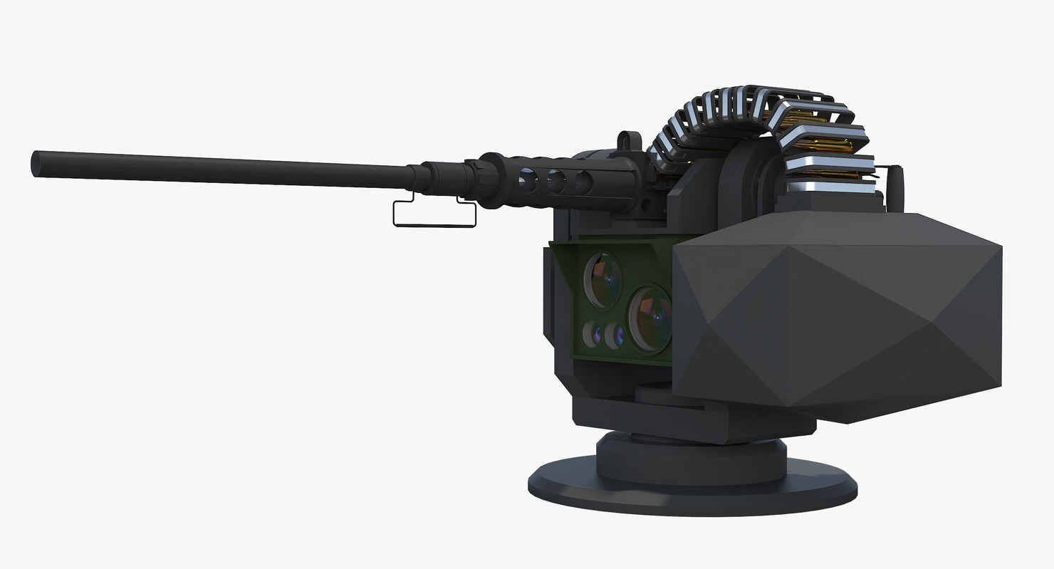 3D model m2 browning crows - TurboSquid 1170760