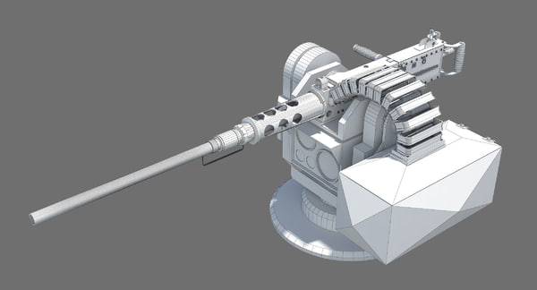 3D model m2 browning crows - TurboSquid 1170760