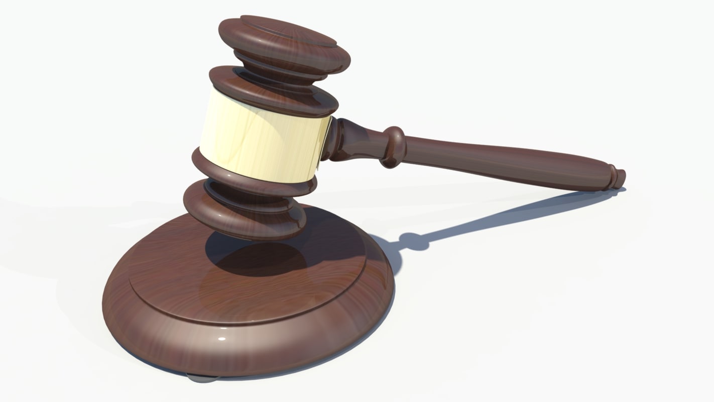 Judge hammer 3D model - TurboSquid 1170975